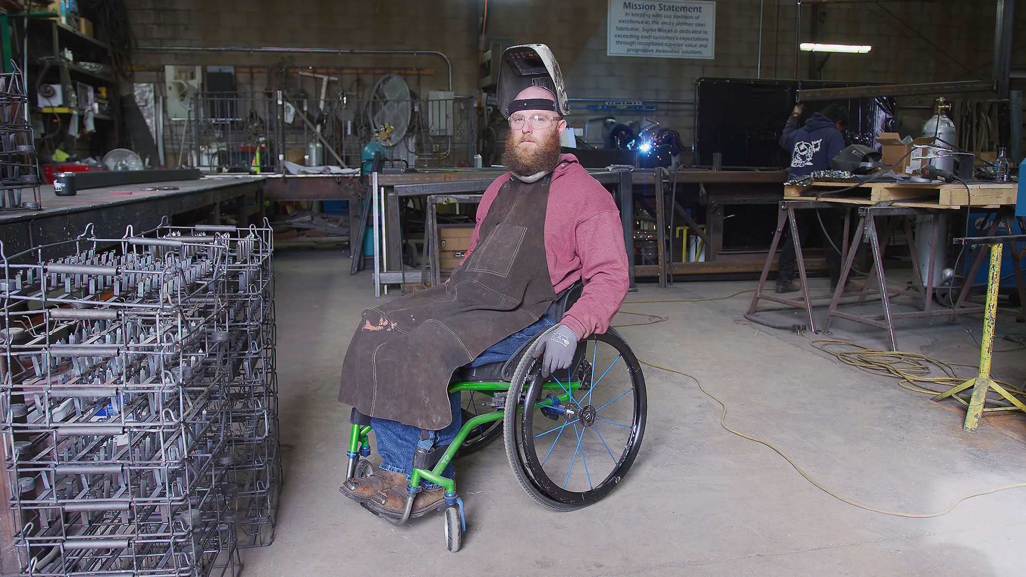 Back to Welding After a Spinal Cord Injury
